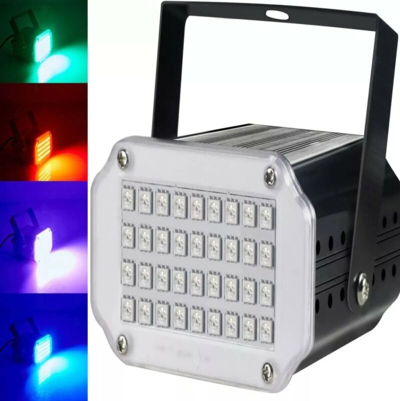 Mini stroboscope lumière disco activée par le son - Promodeal